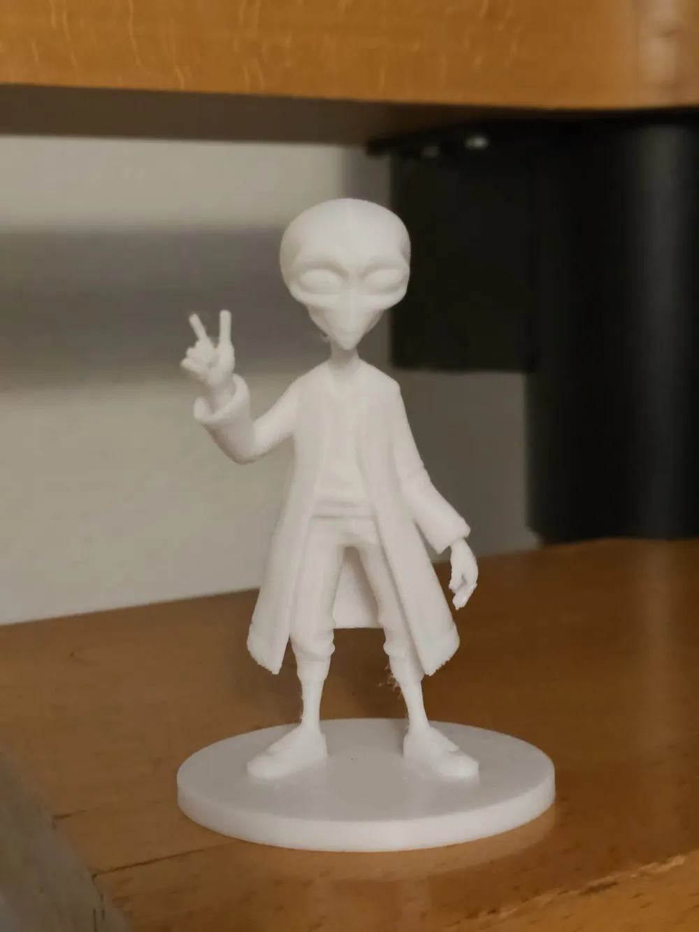 PEACEFUL ALIEN FIGURE by 3D Stranger - MakerWorld