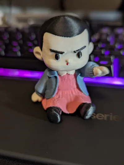 Eleven - Pequeñines de Stranger Things por Ice651 MakerWorld: Descarga ...