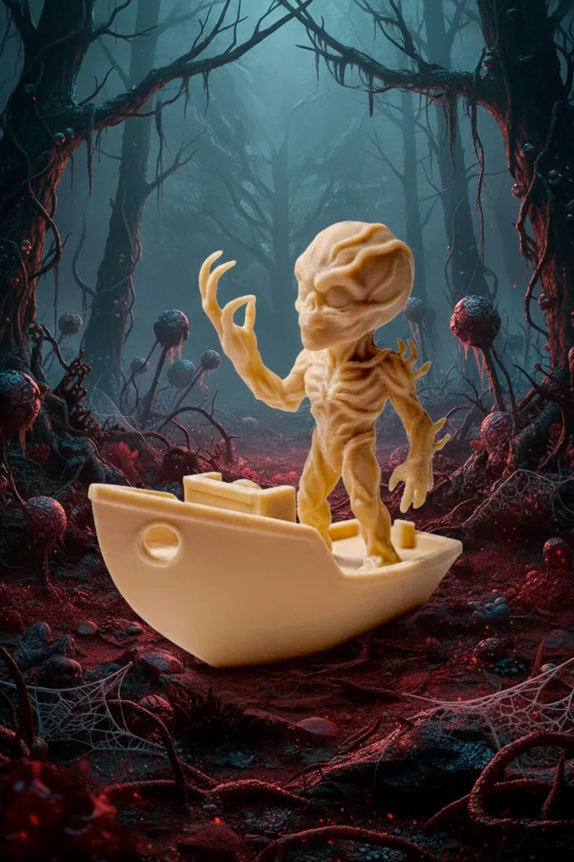Vecna Benchy - Stranger Things - Modelo de impresión 3D gratuito ...