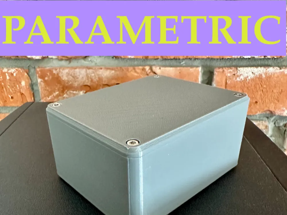 Parametric Project Box with Lid Generator by Chaq MakerWorld: Download Free 3D Models