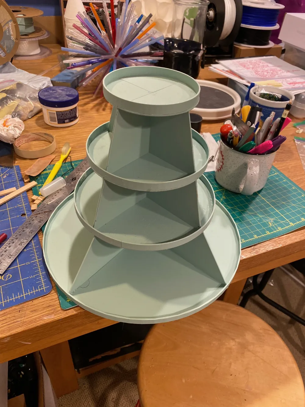 Modular carousel base 12" for A1 Mini by daviskahmann - MakerWorld