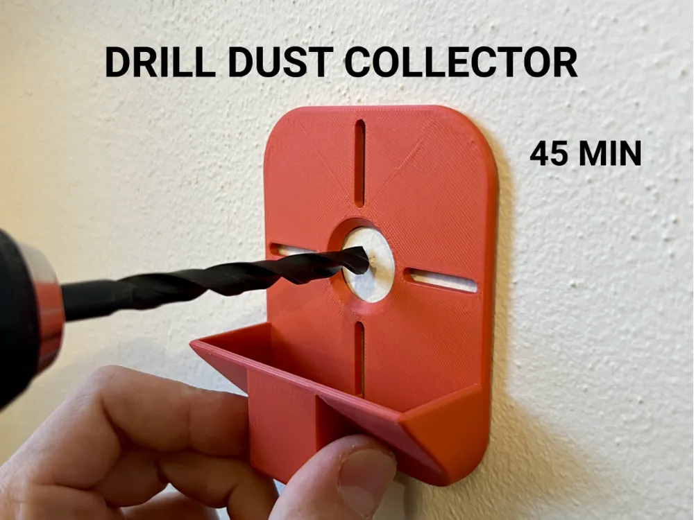 Drill Dust Collector And Guide - Free 3D Print Model - MakerWorld