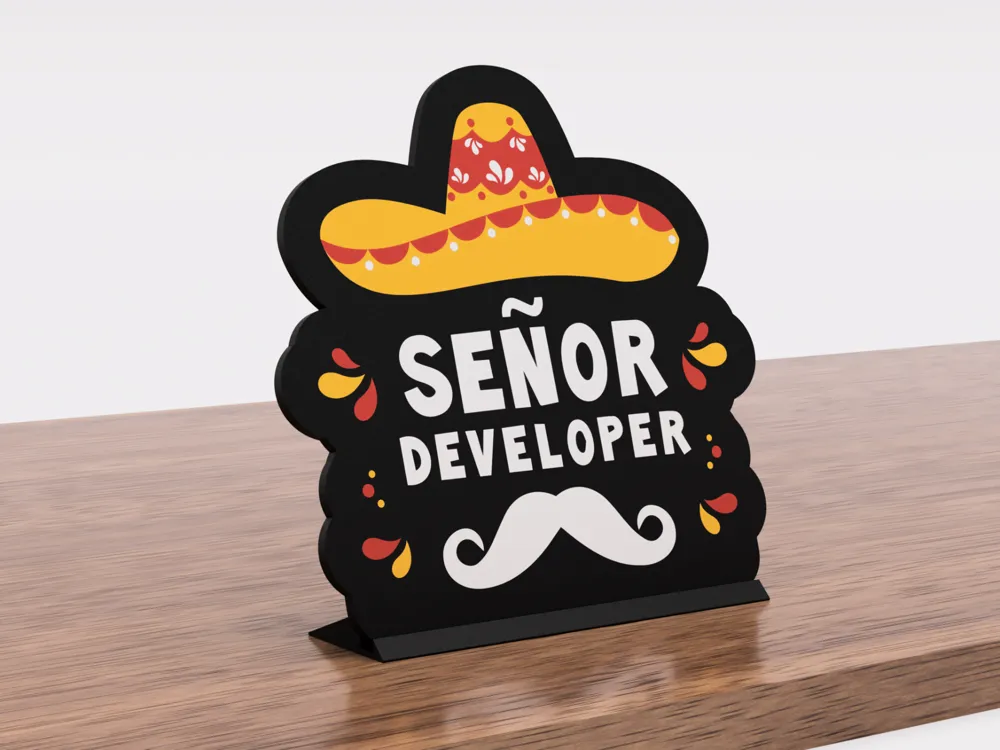 Señor Developer Desk frame by Valeria Momo - MakerWorld