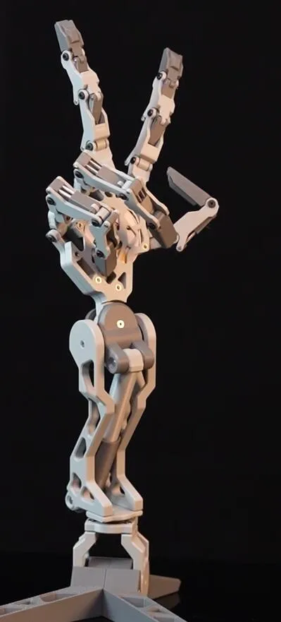 WirelessCharging Full Articulating Mechanical Hand by AnnIsMax俺叫Max ...