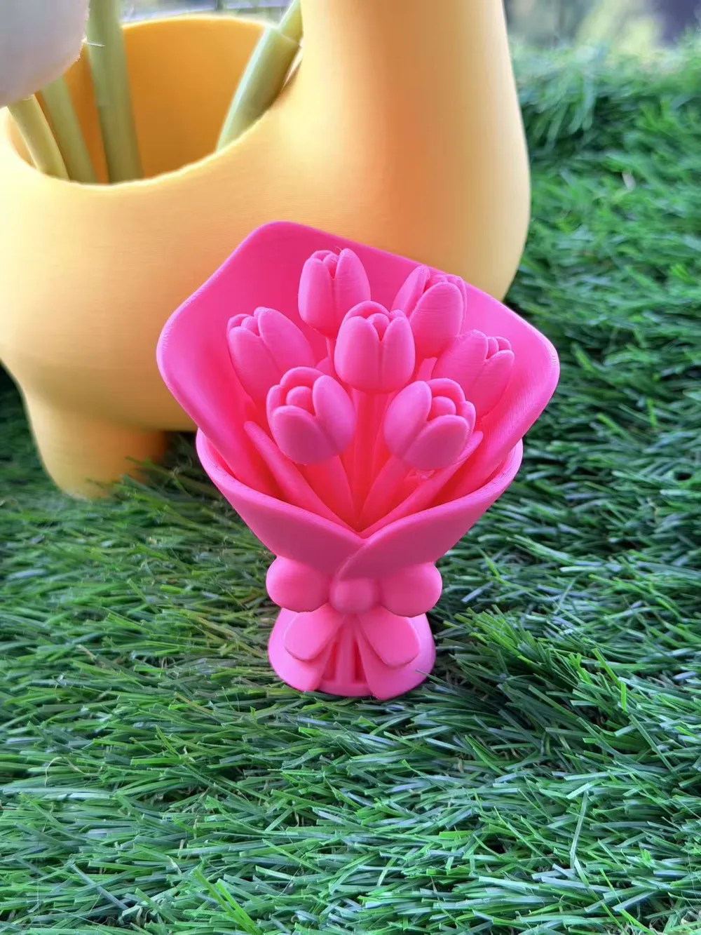 Tulip Bouquet - Free 3D Print Model - MakerWorld