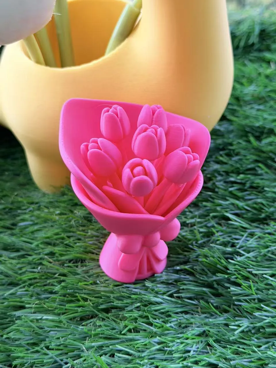 Tulip Bouquet - Free 3D Print Model - MakerWorld