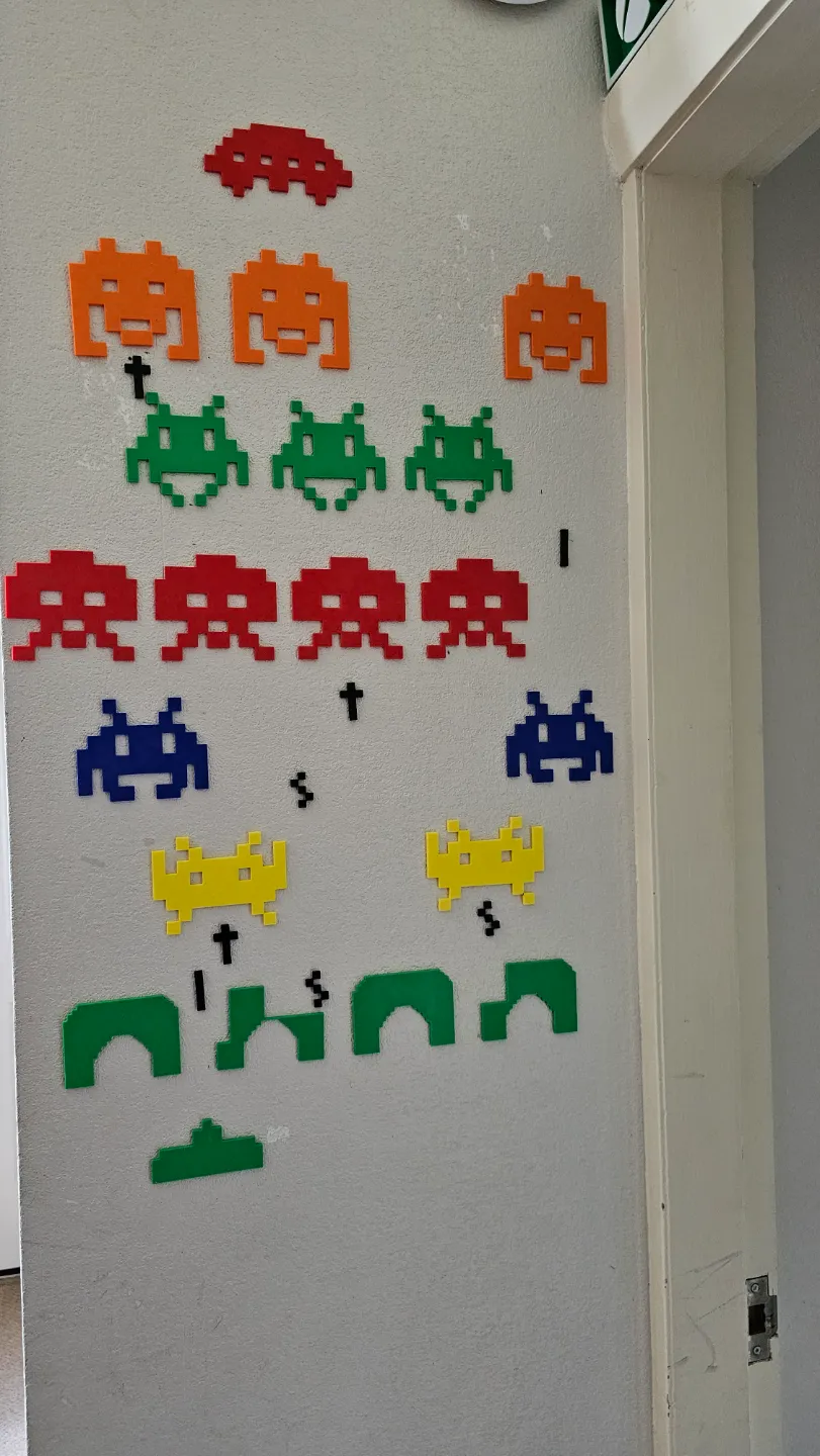 Space Invaders Wall Art by PaulD - MakerWorld