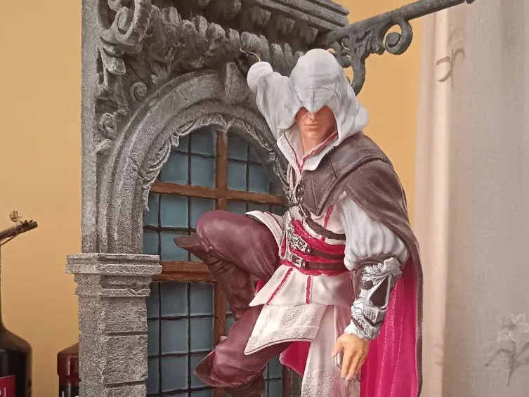 Assassin's creed Ezio auditore - Free 3D Print Model - MakerWorld