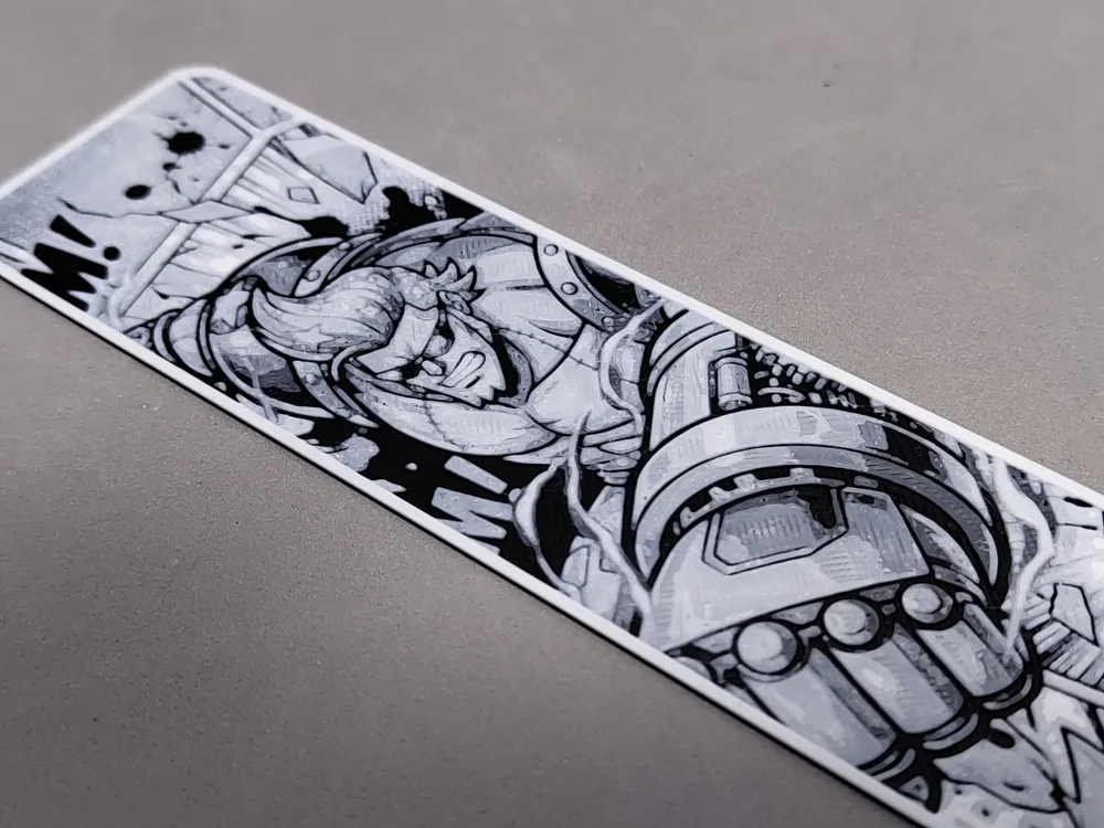 Inspired by One Piece comic, cartoon tv Bookmark - Free 3D Print Model ...