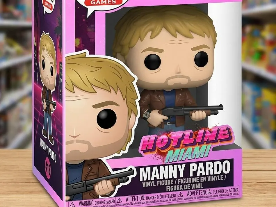 Hotline Miami 2 Detective Manny Pardo Pop! Style - Free 3D Print Model ...