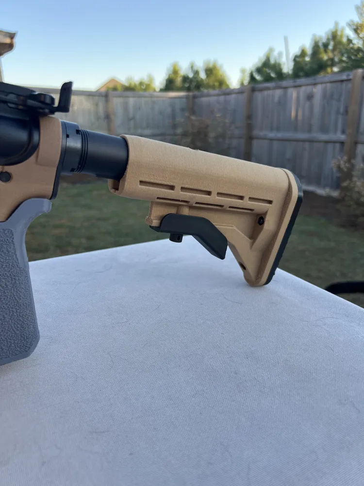 M4 Collapsible Stock with Recoil Pad 1.0 - Free 3D Print Model - MakerWorld