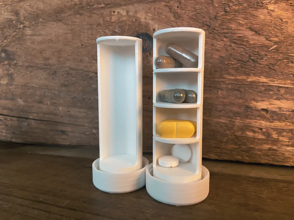 Screw-top containers for home or travel / 5 variations by Mr. Werner ...