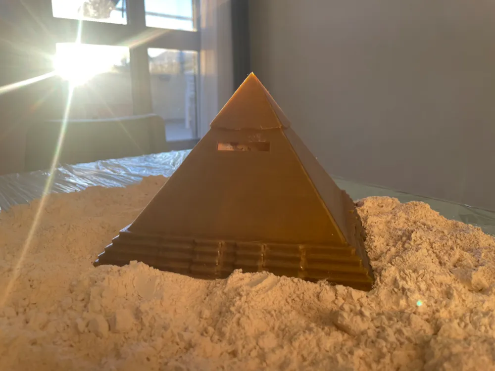 The Great Pyramid of Giza Coin Bank - Free 3D Print Model - MakerWorld