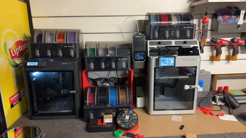 Creality Space Pi Mount for AMS Riser V2 REMIX - Free 3D Print Model ...