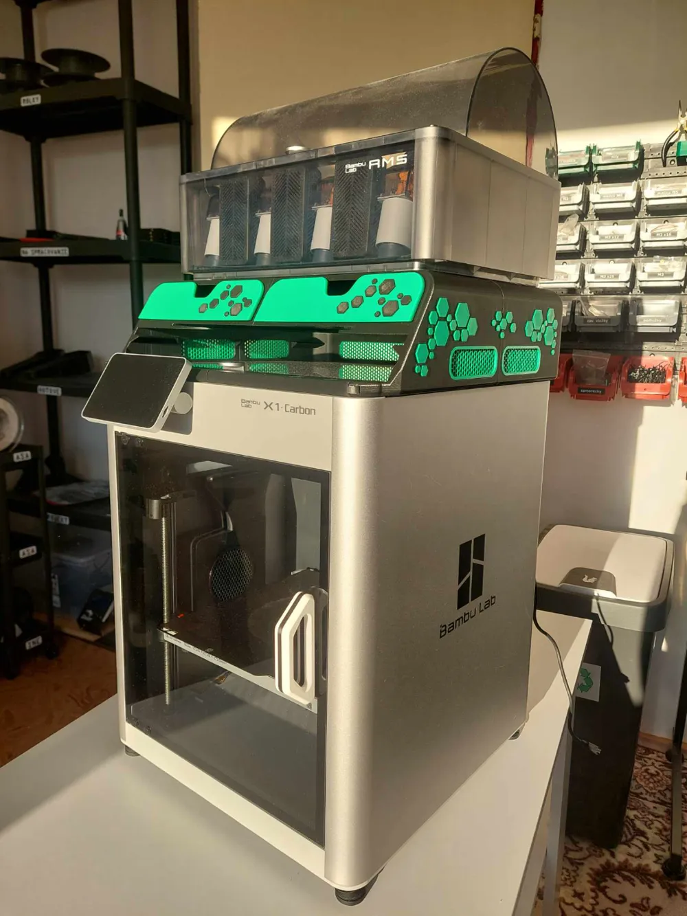 AMS Riser X1C - lightweight - Free 3D Print Model - MakerWorld