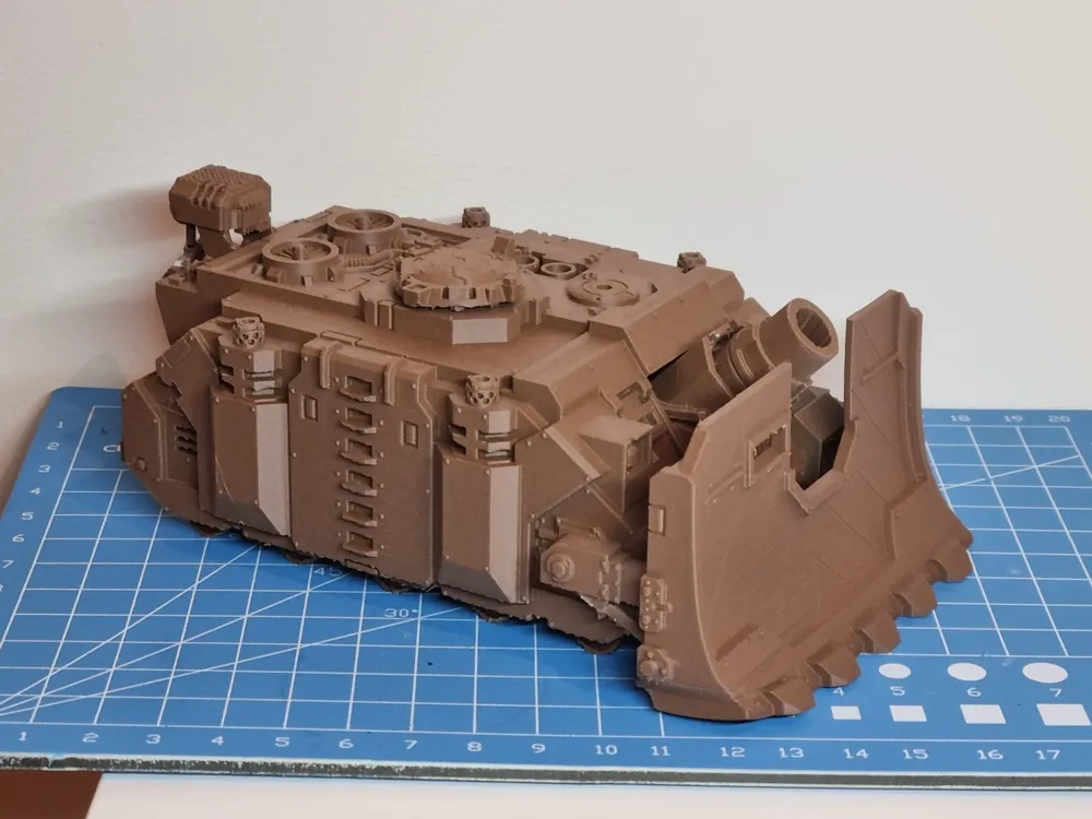 40K Tank Vindicator Bulldozer War Hammer by Petur Printur - MakerWorld