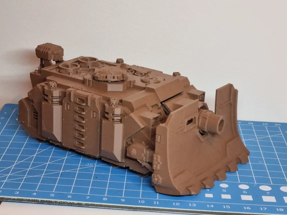 40K Tank Vindicator Bulldozer War Hammer by Petur Printur - MakerWorld