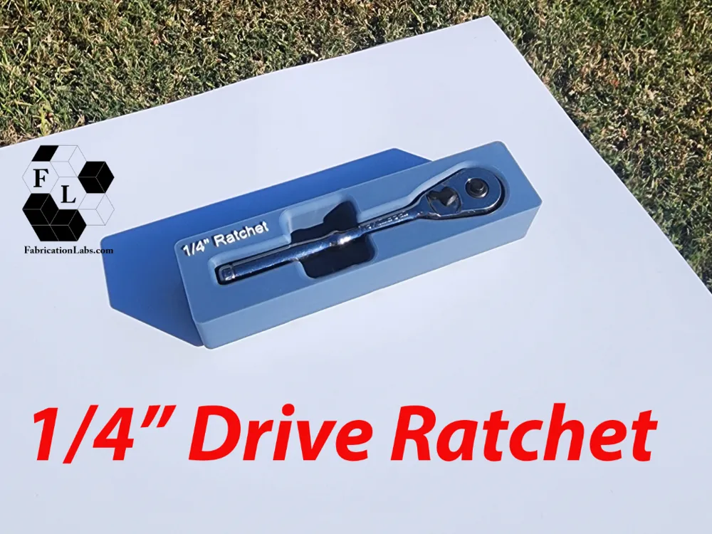 1 4 Drive Ratchet Gridfinity For Craftsman By Fabrication Labs