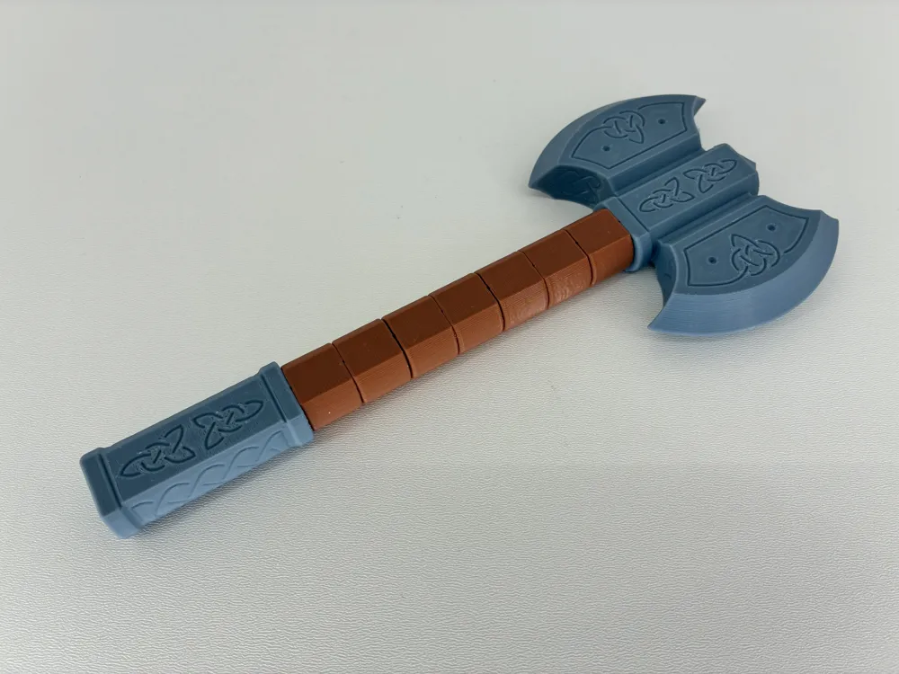 Axe - flail (transforming) by Wojciech Kawa MakerWorld: Download Free ...