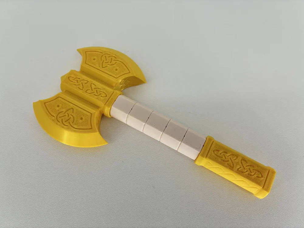 Axe - flail (transforming) by Wojciech Kawa MakerWorld: Download Free ...