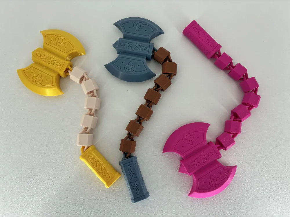 Axe - flail (transforming) by Wojciech Kawa MakerWorld: Download Free ...