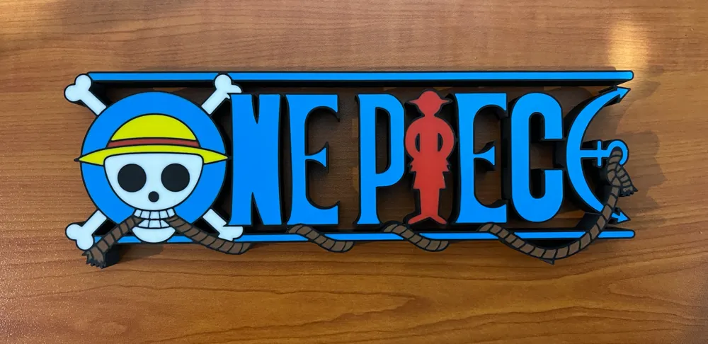 One Piece Logo - Free 3D Print Model - MakerWorld