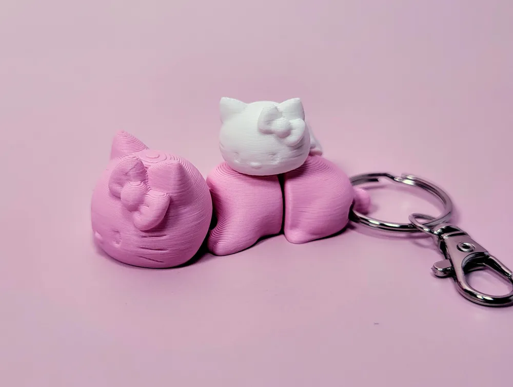 Articulated Cute Cat - Strong Joints - Free 3D Print Model - MakerWorld