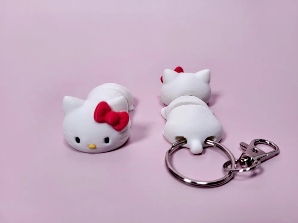 Articulated Cute Cat - Strong Joints - Free 3D Print Model - MakerWorld