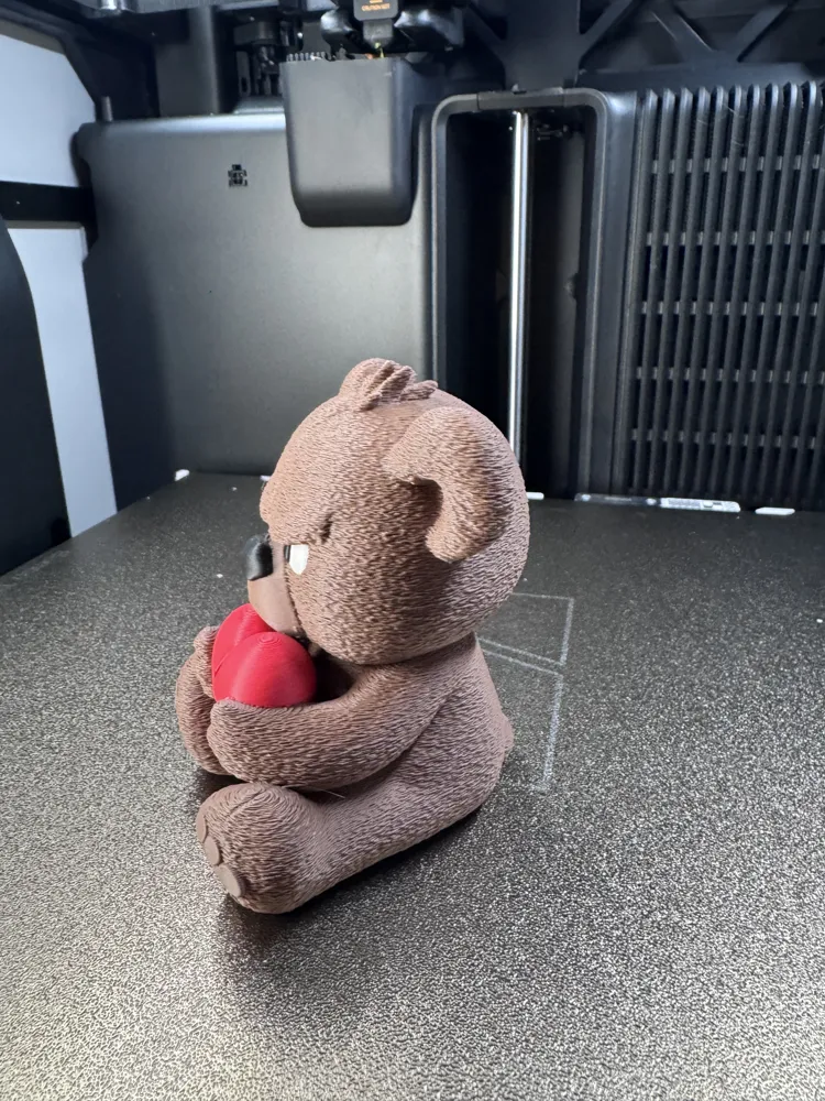 The Anti-Valentine's Day Bear + Keychain - Free 3D Print Model - MakerWorld