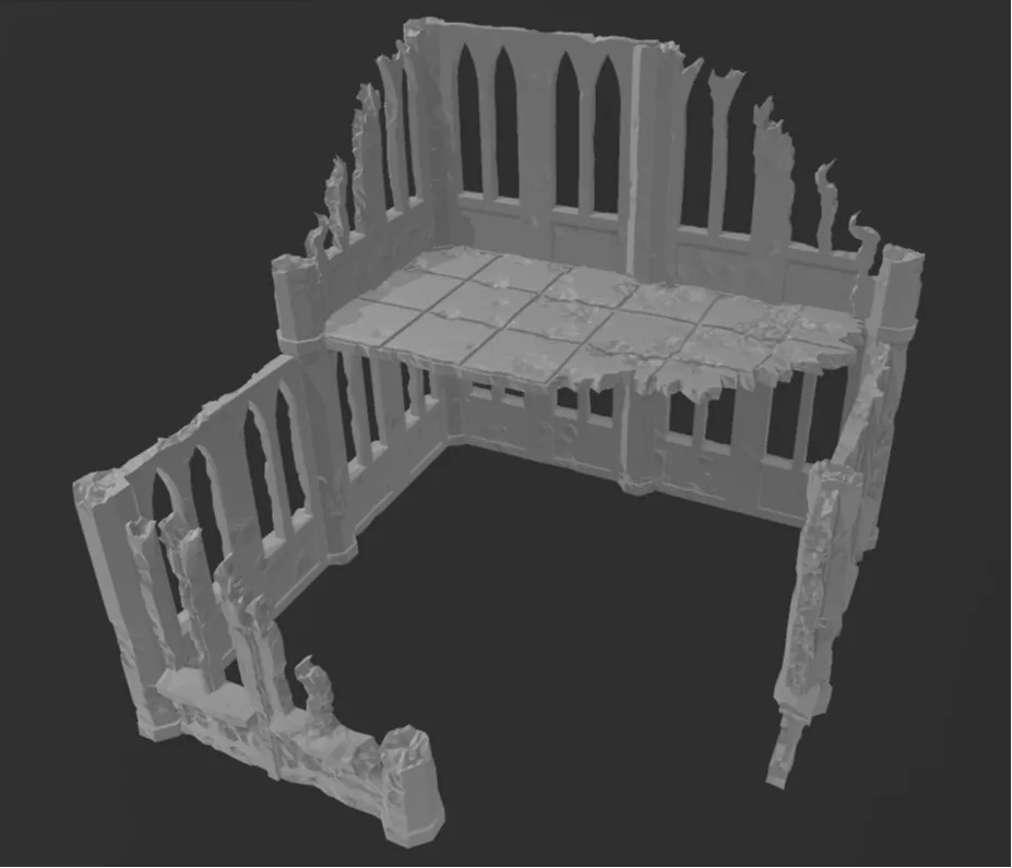 Warhammer 40k Medium Building by Jast - MakerWorld