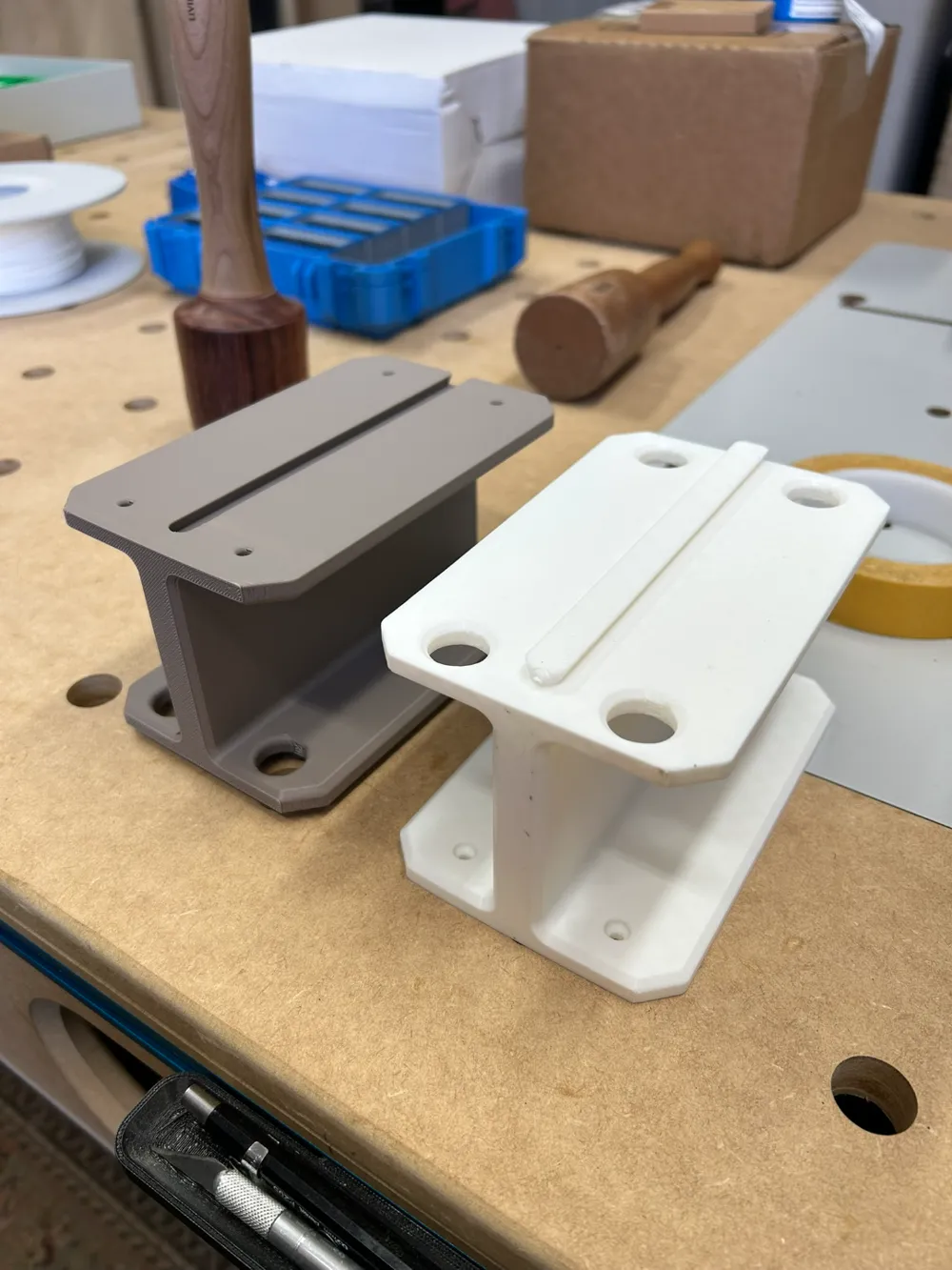 Undermount Bambu Filament Storage by schuylab - MakerWorld