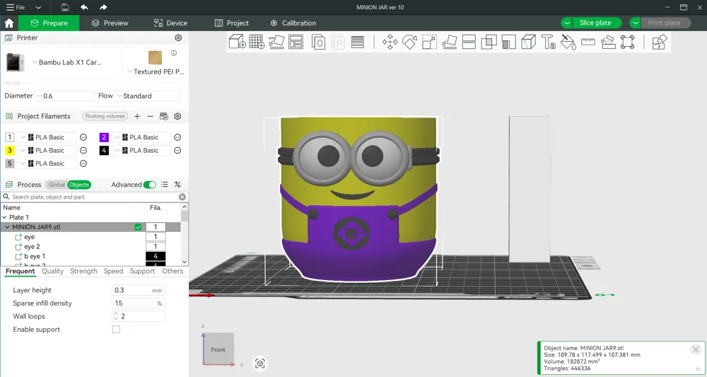 Minion ice cream holder by Semsem4ever MakerWorld: Download Free 3D Models