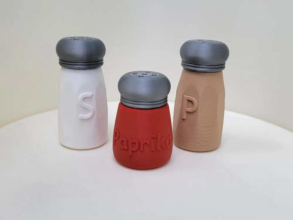 Toy Salt, Pepper, and Paprika Shakers w/real sound by ...