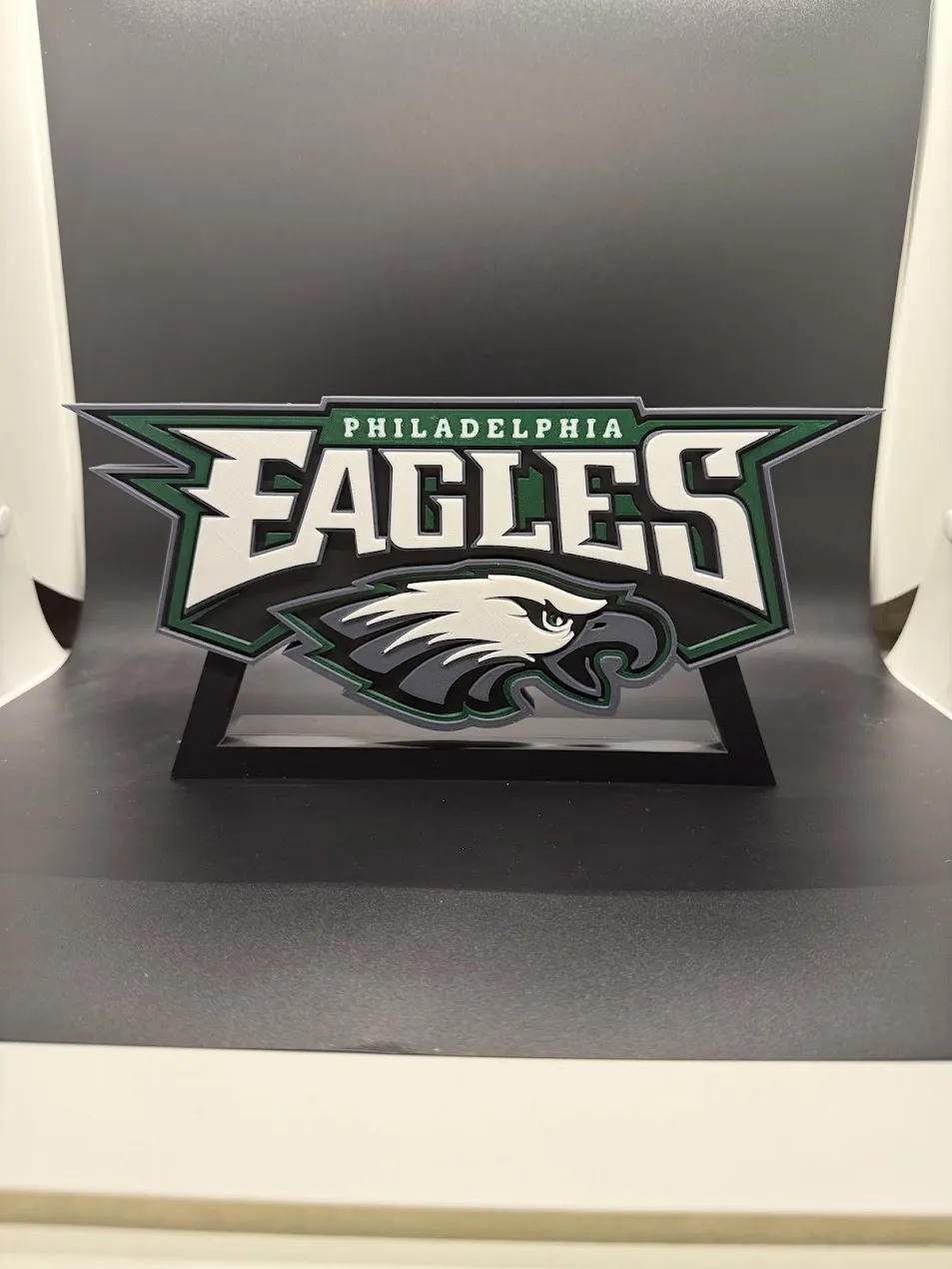 Philadelphia Eagles Logo Stand or Wall Art - Free 3D Print Model ...