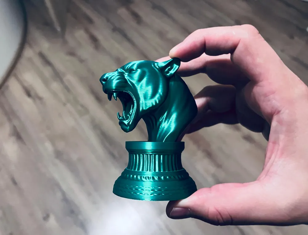 Tiger head stand by Rei Bau MakerWorld: Download Free 3D Models