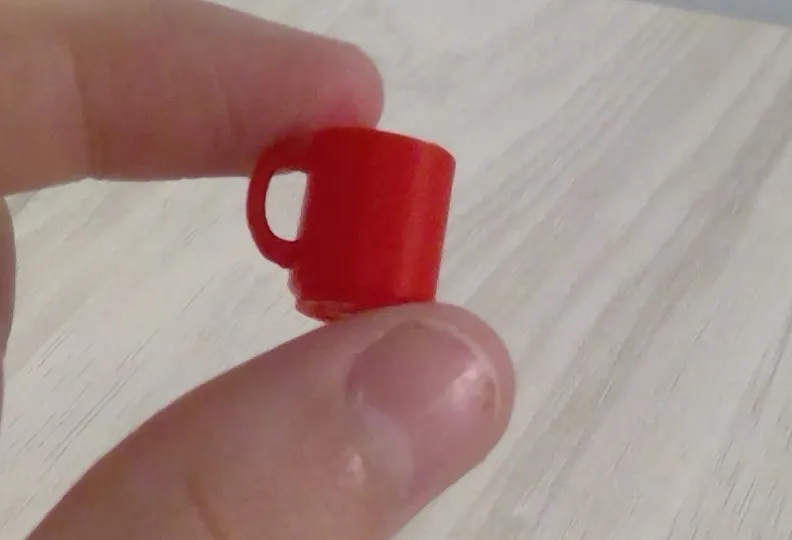 World Smallest Coffee Mug (only 1 gram) - Free 3D Print Model - MakerWorld
