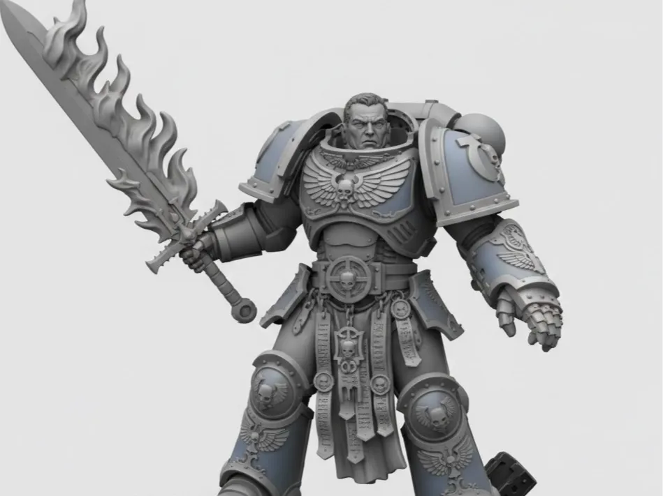 Roboute Guilliman - Primarch der Ultramarines – Kostenloses 3D ...