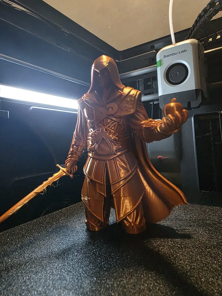 Ezio Auditore — Assassin’s Creed Legendary Figure - Free 3D Print Model ...