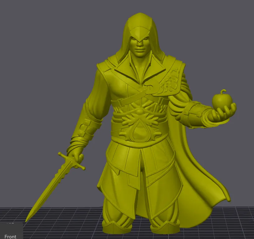 Ezio Auditore — Assassin’s Creed Legendary Figure - Free 3D Print Model ...