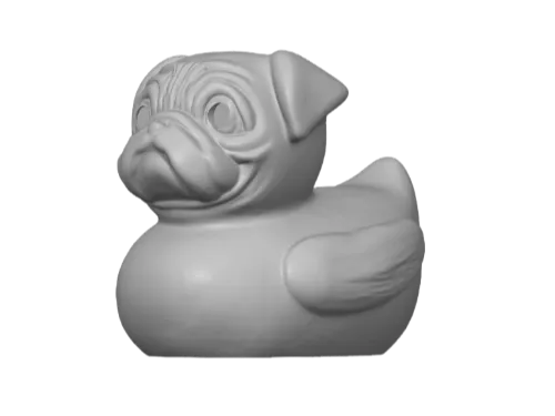 Pug Duck by StevieWander MakerWorld: Download Free 3D Models