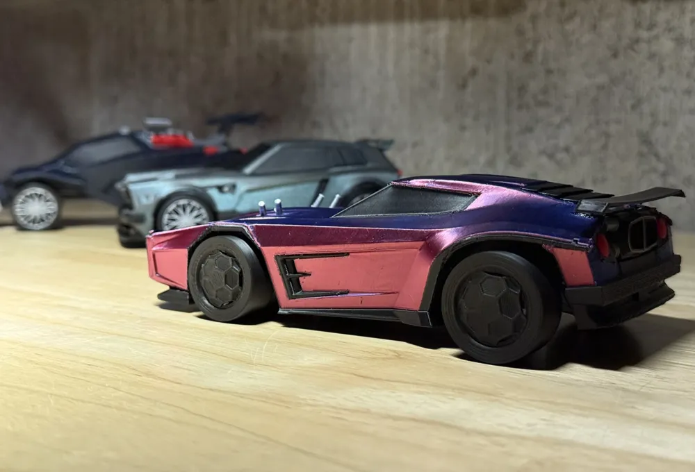 Rocket League Dominus - HIGH DEF - Free 3D Print Model - MakerWorld