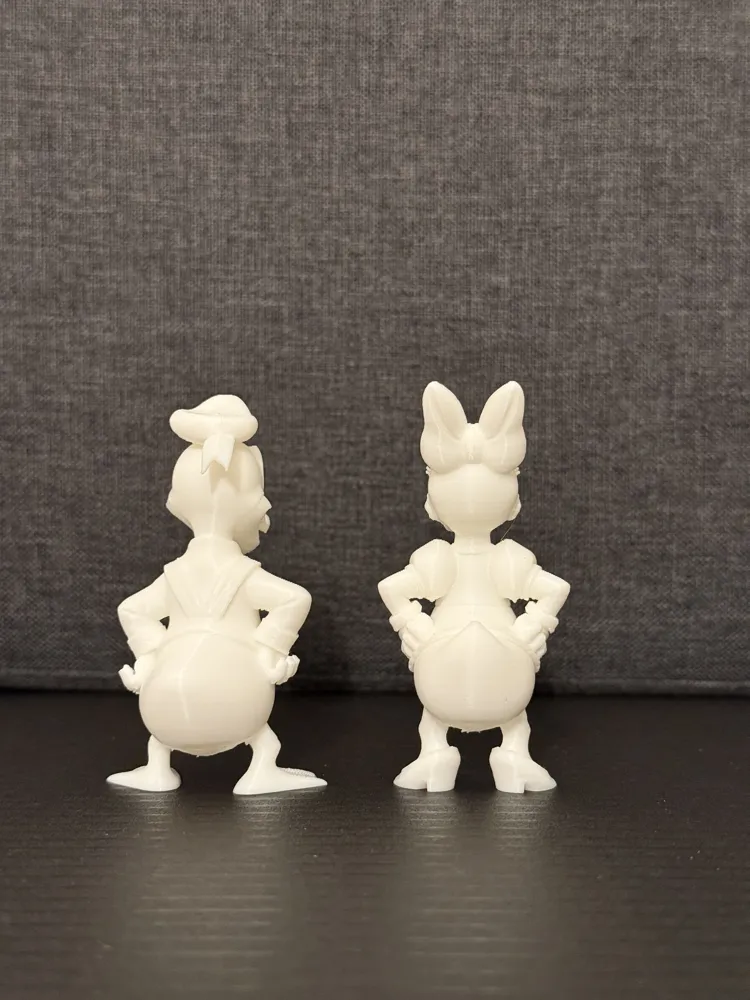 Donald & Daisy duck classic figures - Free 3D Print Model - MakerWorld