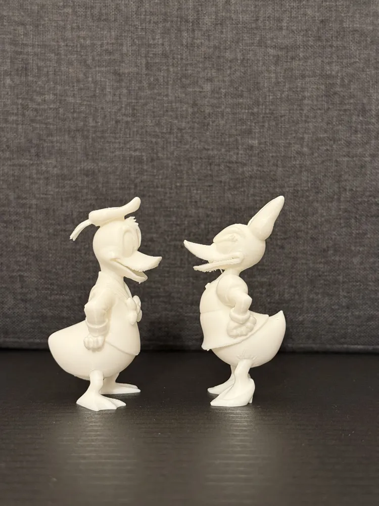 Donald & Daisy duck classic figures - Free 3D Print Model - MakerWorld