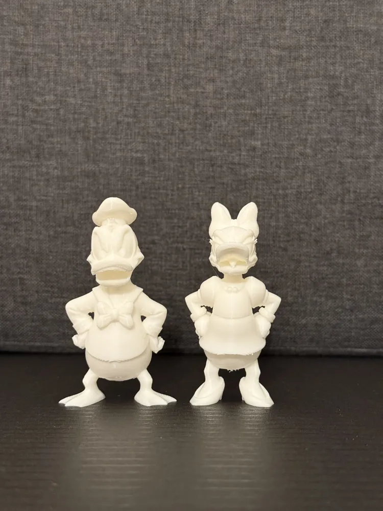 Donald & Daisy duck classic figures - Free 3D Print Model - MakerWorld