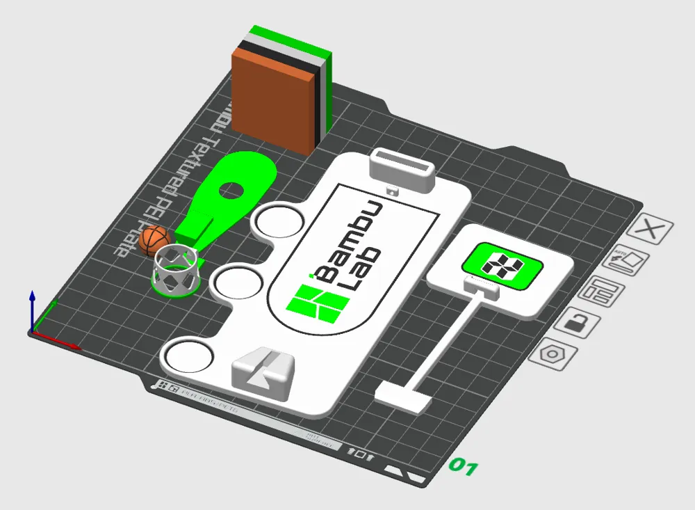Basketball mini game by 3Dprint-K81 - MakerWorld