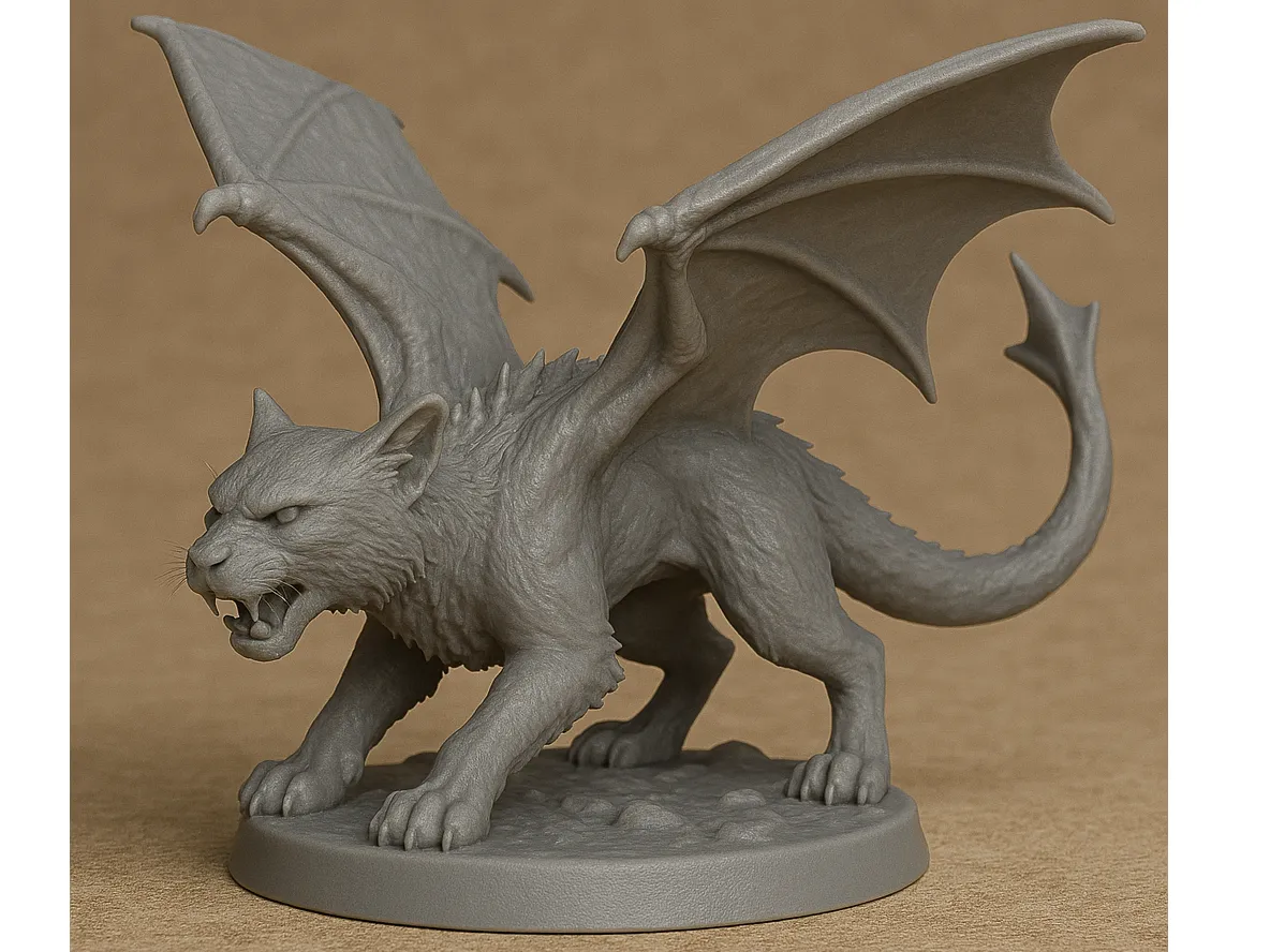 fantasy creature; Feline Slayder - Free 3D Print Model - MakerWorld