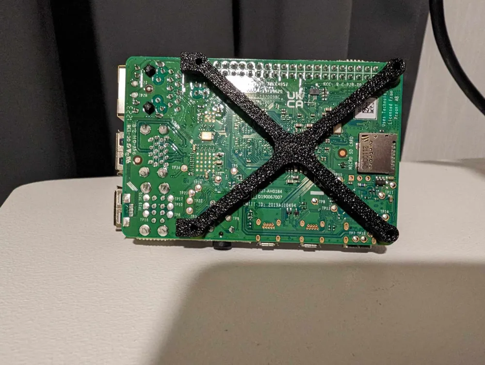 Raspberry Pi 4 stand - low weight and expandable by Jiwestam - MakerWorld