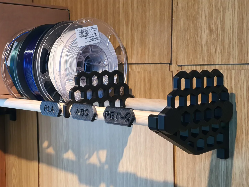 Filament tags for spool shelf by Maoirae MakerWorld: Download Free 3D ...