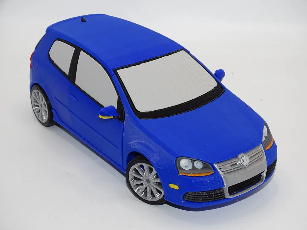 VolksWagen R32 MK5 w/ Steering 1:19 Scale - Free 3D Print Model ...
