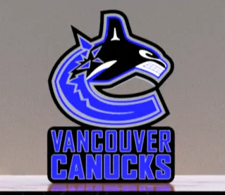 Vancouver Canucks LED Lightbox by MFDesigns3D - MakerWorld